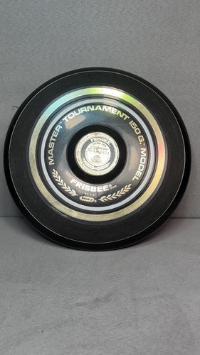 Frisbee Master Tournament 1967 Black Wham-O Frisbee Disc 150G With ...