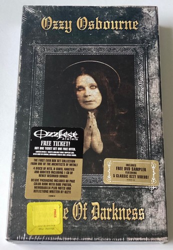OZZY OSBOURNE~Prince Of Darkness~2005 4 CD BOX SET~Booklet~DVD~HYPE~NEW ...