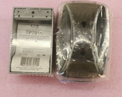 Intermatic WP3100C In-Use Weatherproof Receptacle Bubble Cover W/Eaton ...