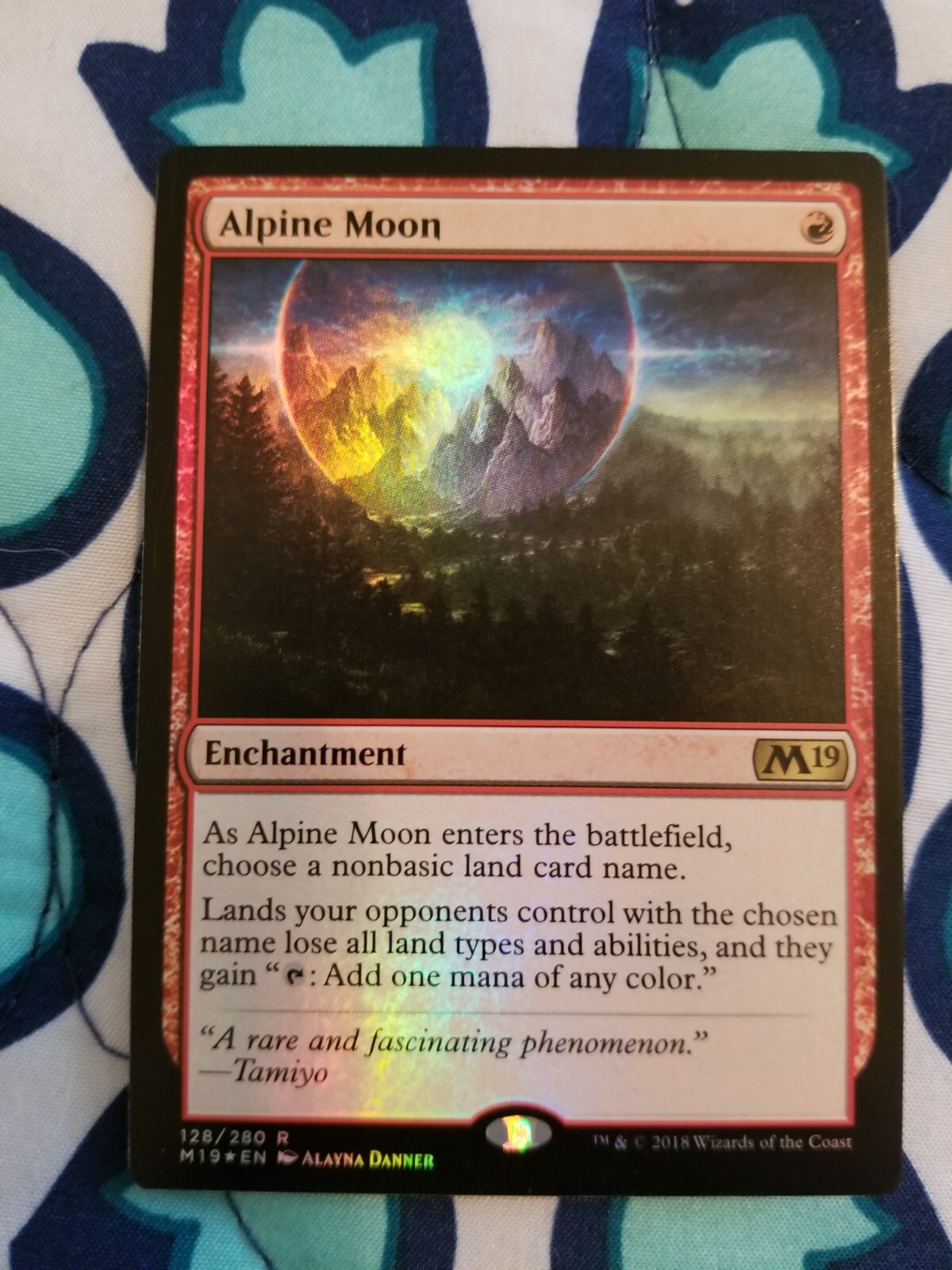 x1 Alpine Moon *Foil* - M19 - NM - MTG | eBay