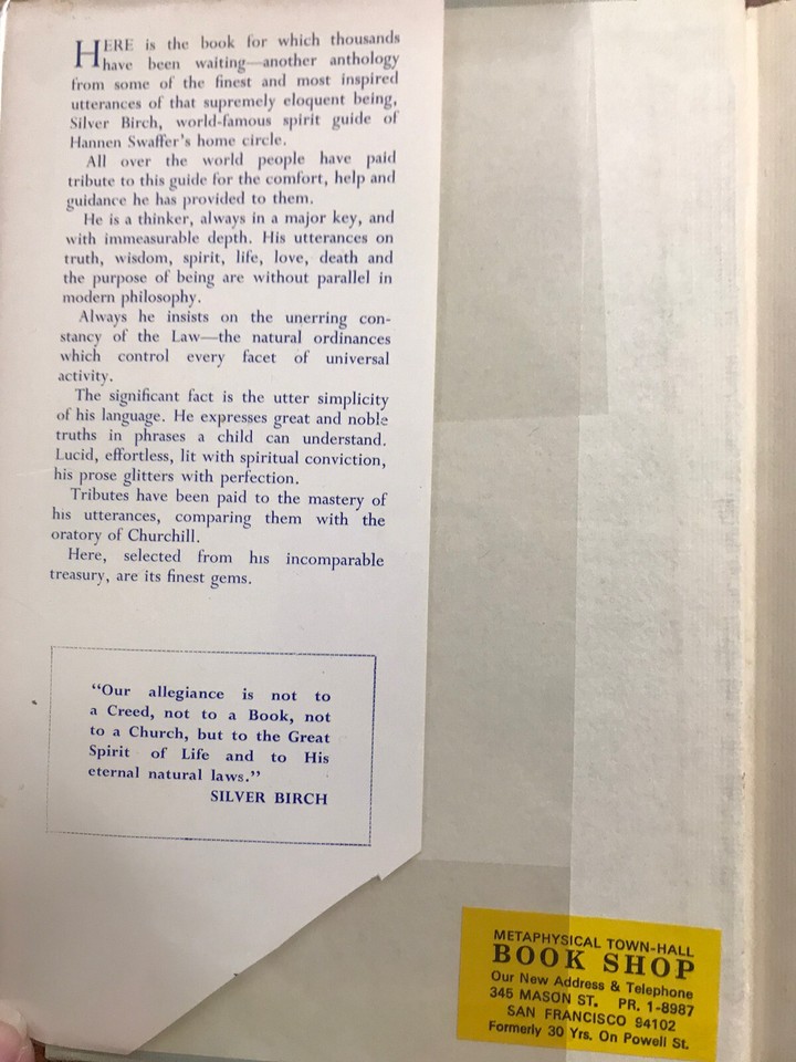 Guidance from Silver Birch By Anne Dooley (Editor) | eBay UK