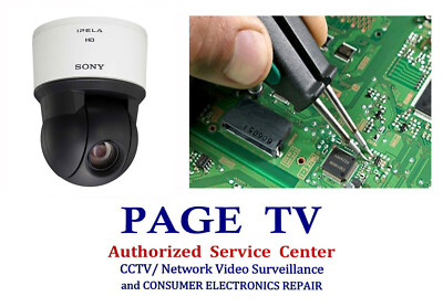 Sony IP PTZ camera SNC Repair evaluation only $2.00 | eBay