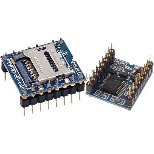 WTV020-SD-16P Audio Module WTV020 Voice IC U-disk MP3 Sound Player Arduino MCU | eBay Australia