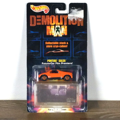 Hot Wheels Demolition Man Pontiac Salsa Die-Cast W/Cryo-Cube 1993 ...