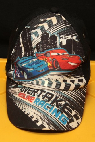 Disney Pixar Cars Overtake Redline Racing Baseball Boys Hat Black ...