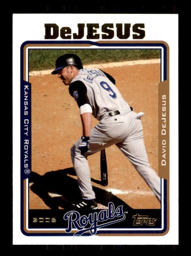 2005 Baseball Topps David DeJesus Kansas City Royals #474 | eBay