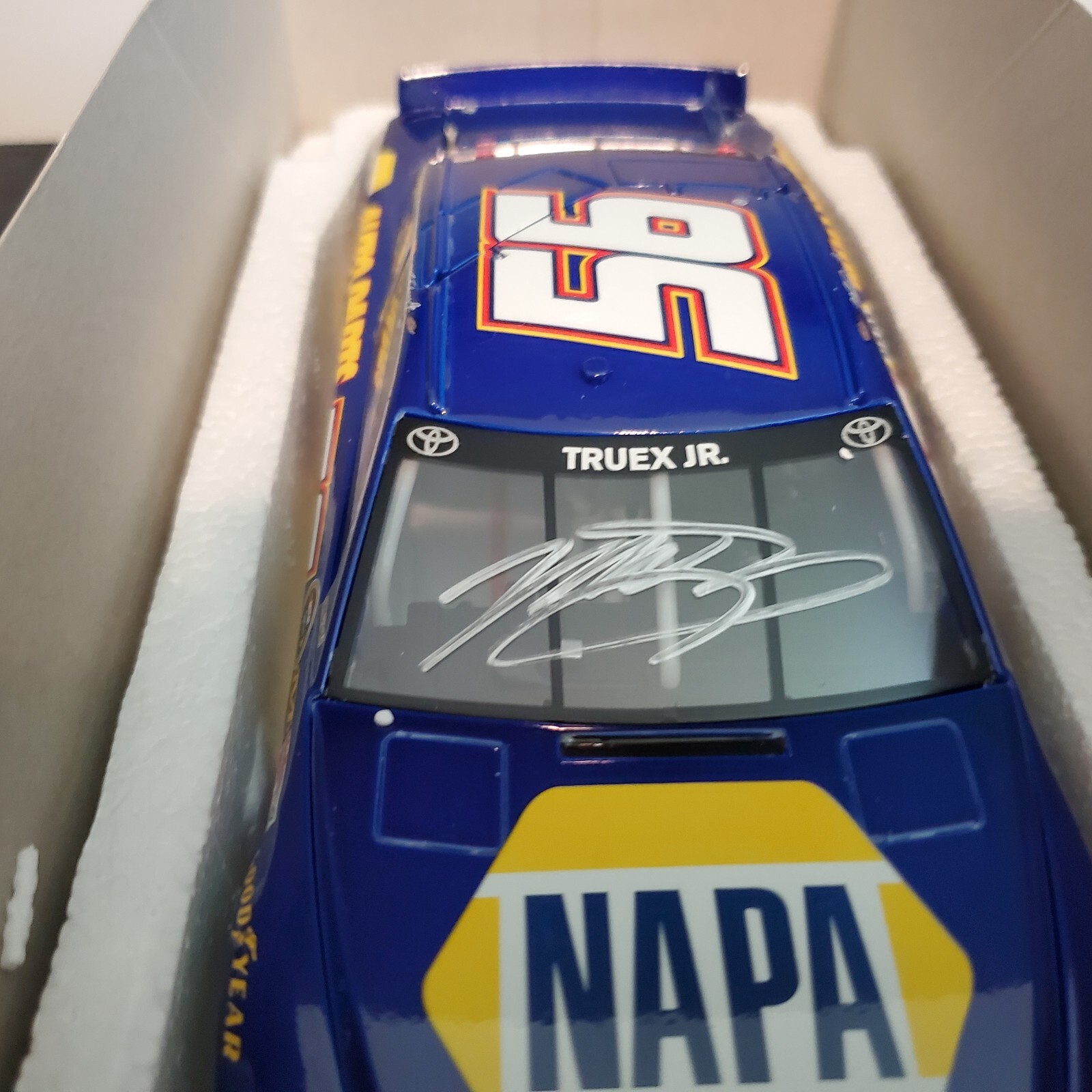 SIGNED 2013 Martin Truex #56 NAPA COT Nascar Diecast 1/24 LIONEL ...