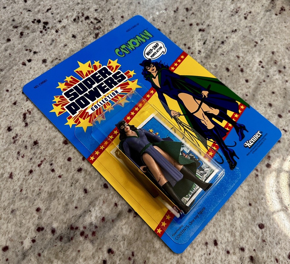 Custom “Kenner” Super Powers - CATWOMAN - Mint-on-Card! | eBay