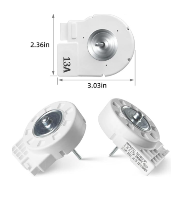 Evaporator Fan Motor for Samsung RF217ABRS/XAC, RF217ABWP/XAA ...