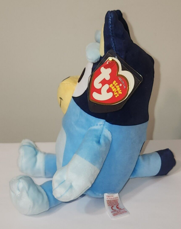 TY Beanie Baby BLUEY the Dog (Soft Plushy)(6 Inch) Plush Stuffed Animal ...