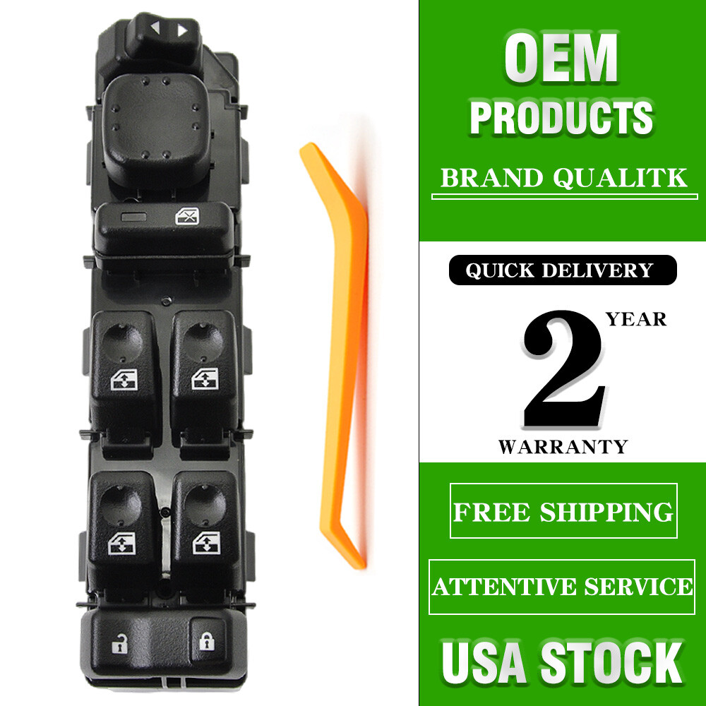 For 2003-2006 GMC Sierra New Front Driver Door Window Control Switch ...