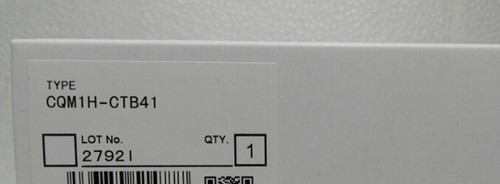 NEW Omron Programmable Controller CQM1H-CTB41 CQM1HCTB41 PLC | eBay