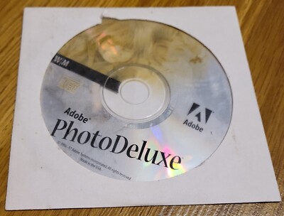 ADOBE PHOTODELUXE Ultima Bundle Version on CD VINTAGE SEALED | eBay