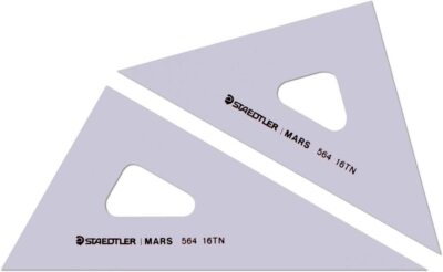 Staedtler Ruler Triangle Ruler Drafting Set Ink Edge Mars 564 16 TN 564 ...