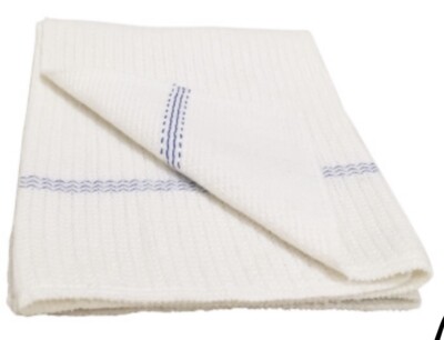 2 Cuban white Mop Cloth Wood stick not included Colcha trapear piso ...