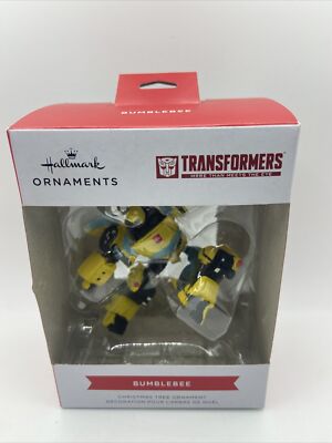 Hallmark Transformers Bumblebee Red Box Christmas Ornament 2022 | eBay