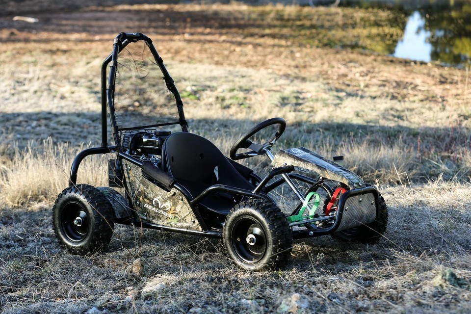 Gas Powered 98cc Camo Power Ride-On Go Kart 850005737292| eBay