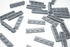 LEGO Part 4 X 4211445 1x4 Plate 3710 Light Grey for sale online | eBay