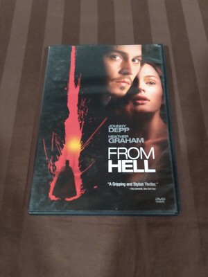 From Hell (DVD, 2002 Widescreen) Johnny Depp Heather Graham 24543054481 | eBay