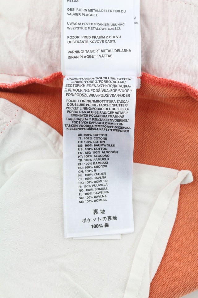 Diesel P-Atlan Men's Shorts W32 Cargo Orange Fade Effect Patch Pockets ...