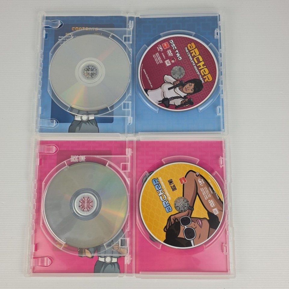 Archer - Complete Series Seasons 1-5 (1 2 3 4 5, DVD, Region 4) Free ...