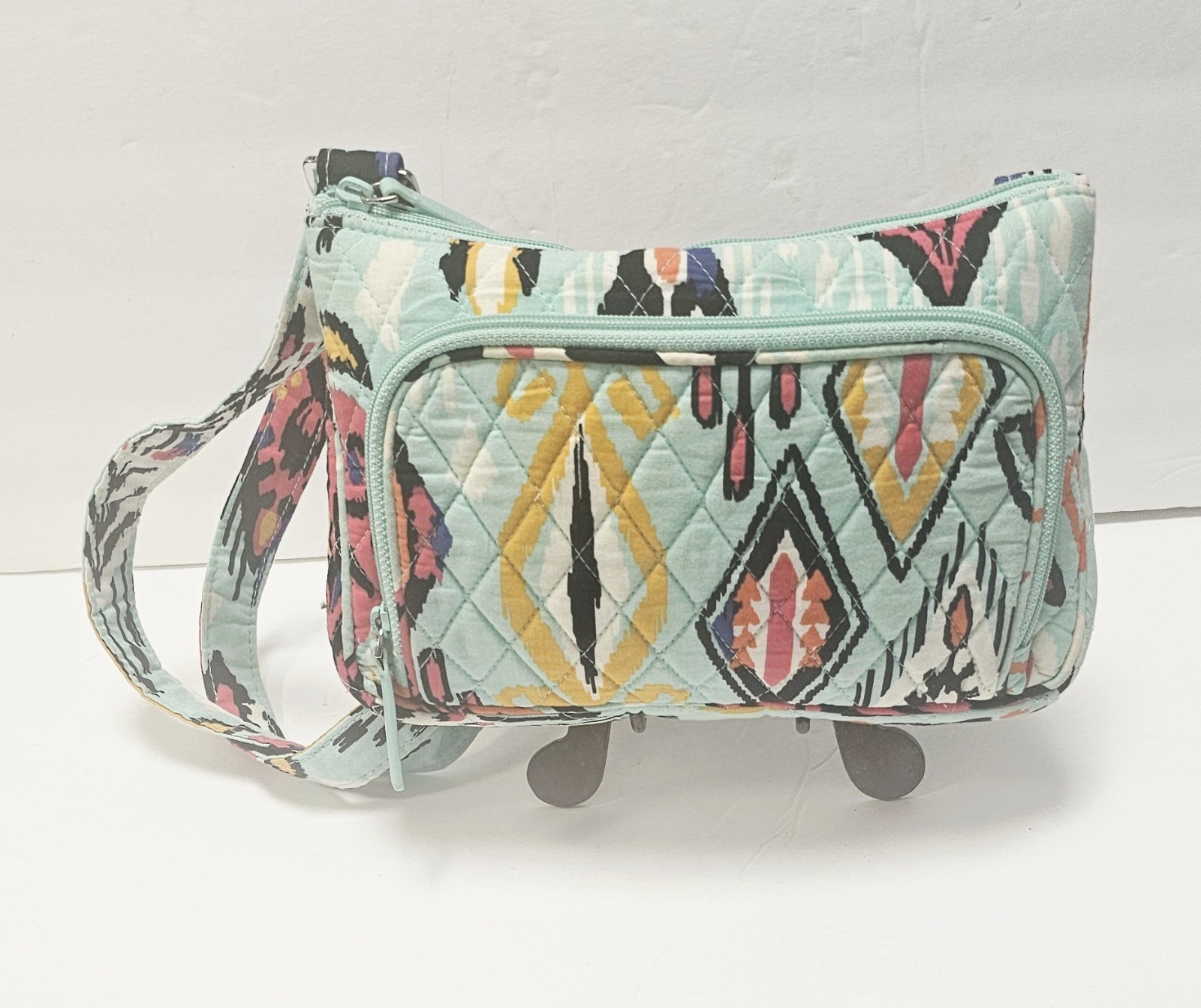 Vera Bradley Native PuebloMini Andi Cross Body Floral… - Gem