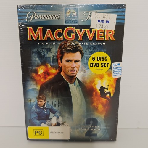 MACGYVER Complete season 2 DVD Box Set 6 Discs PAL Region 4 (A) | eBay
