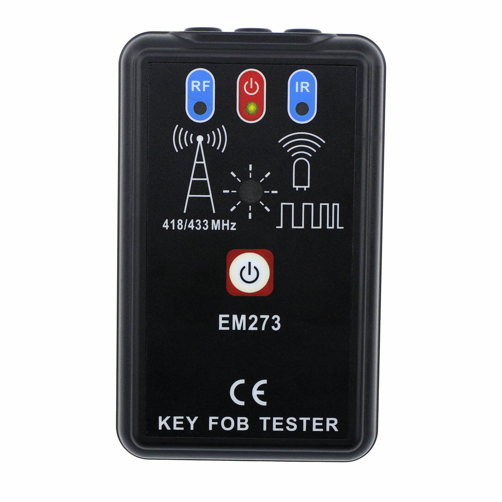 Portable Infrared&Radio Frequency Tester Remote Controls Key FOB Tester ...