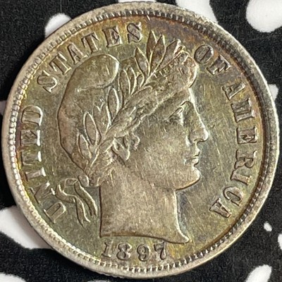 1897 U.S. Barber Dime Lot#D9037 Silver! Nice! | eBay