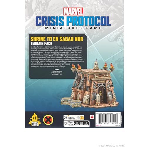 Marvel: Crisis Protocol Shrine to En Sabah Nur Terrain Pack ...