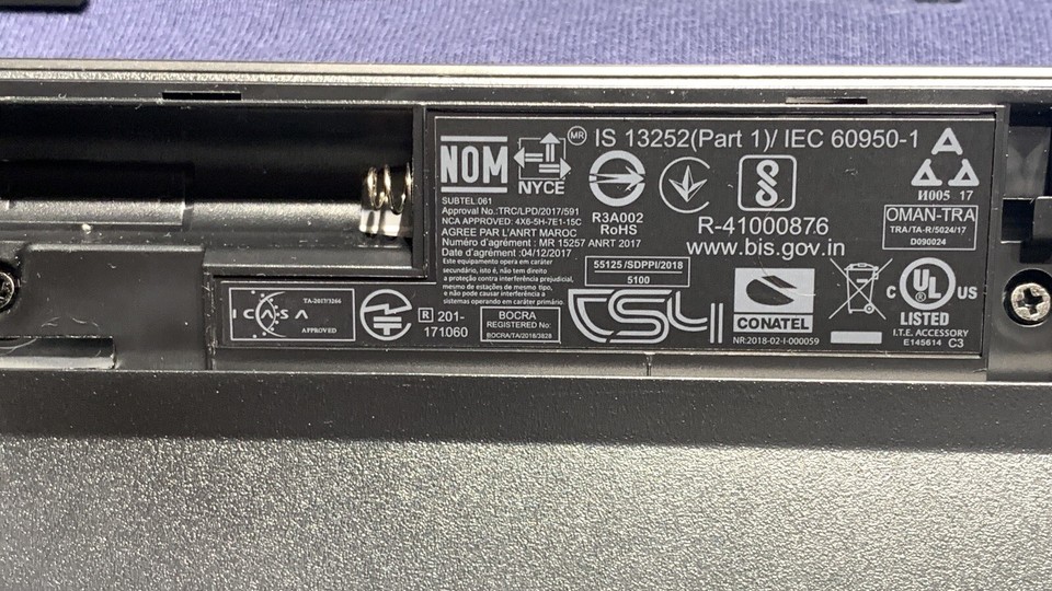 Dell WK636P Wireless Keyboard New USB Dongle Included - Dell Unifying ...