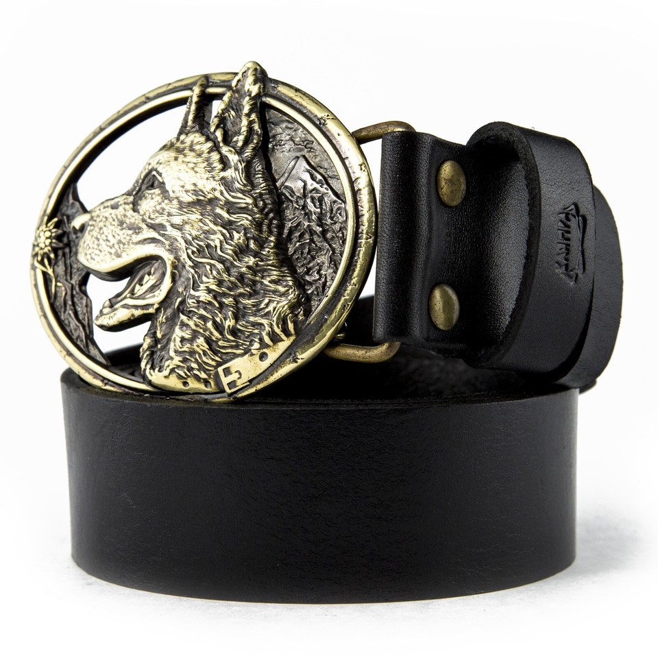 German Shepherd belt buckle, Shepherd breed dog solid brass belt buckle ...