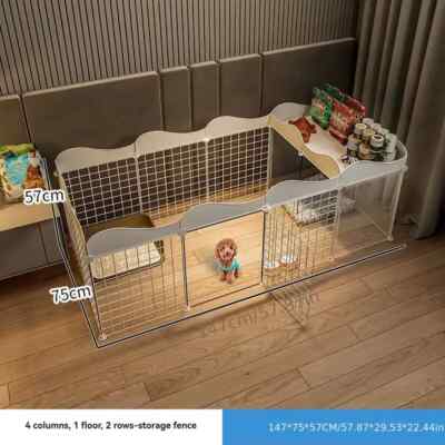 Cat Cage Dog Cages,Pet Playpen Cats Exercise Pen Crate Cage Kennel Dog ...