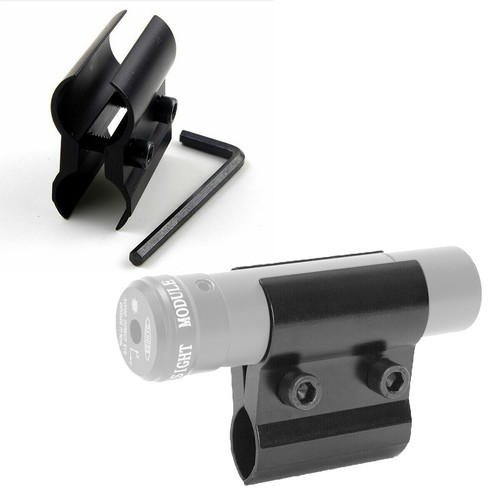 Shotgun Rifle Barrel Mount Flashlight Scope Laser Tube Clamp Gun ...
