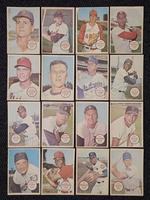 1967 Topps Baseball Pin-Ups Posters Lot Of 50 | eBay