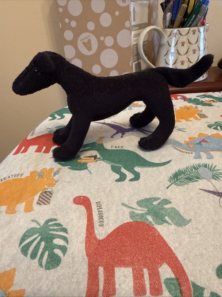 Greyhound Trust, Mini Collectable Soft Black Greyhound Toy. | eBay UK
