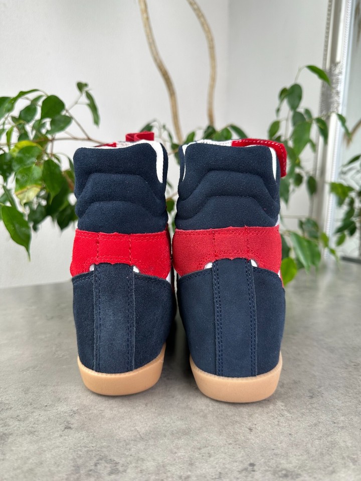 Isabel Marant Backett High Platform Sneakers Shoes Women`s Size 37 | eBay