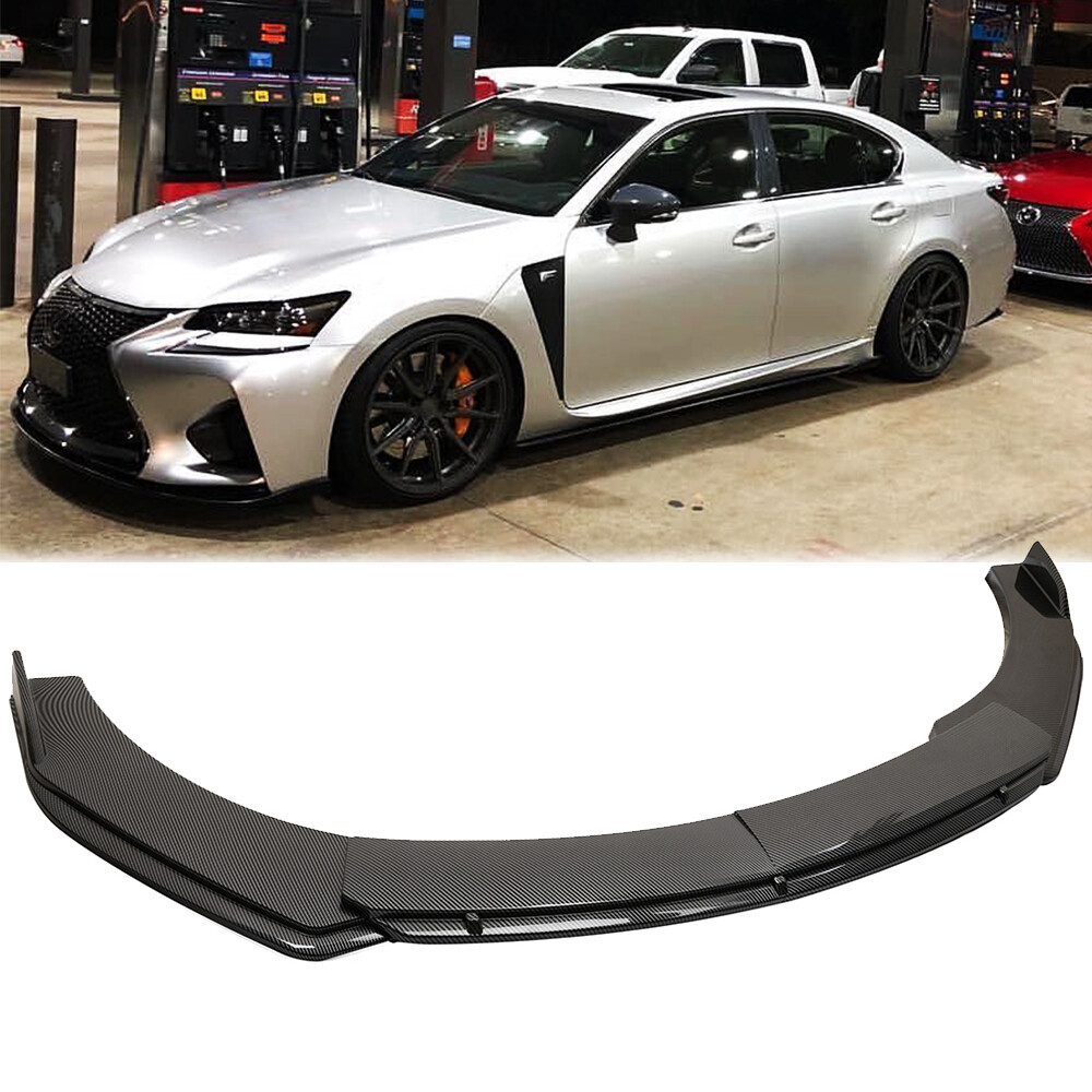 Carbon Fiber Front Bumper Lip Spoiler Splitter For Lexus IS F IS200t ...