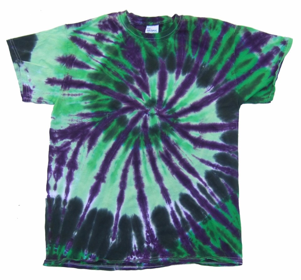 Multi-Color Tie Dye T-Shirt, Adult, S M L XL 2XL 3XL 4XL 5XL 100% ...