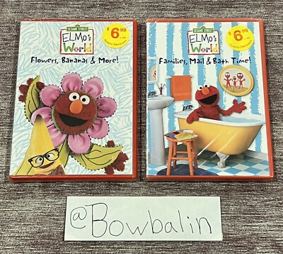 Sesame Street : Elmo's World - Families , Mail & Bath Time - Flowers ...