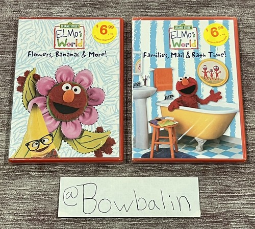 Sesame Street : Elmo's World - Families , Mail & Bath Time - Flowers ...