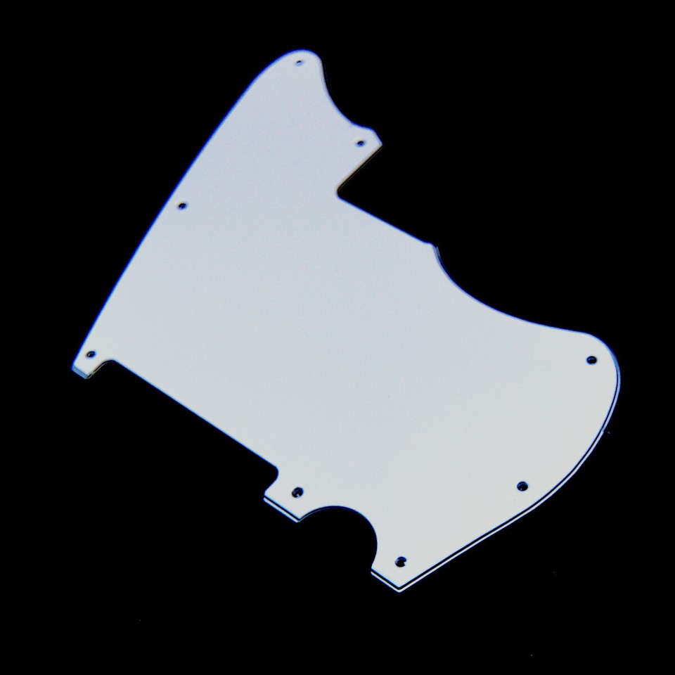 Jazzcaster / telemaster Hybrid Style Guitar Pickguard ,no pickup, 3ply ...