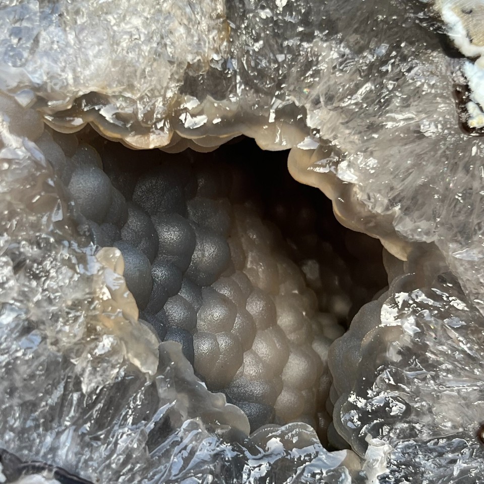13.62LB Natural Raw Volcanic Agate Geode Rough Crystal Specimen(UV ...
