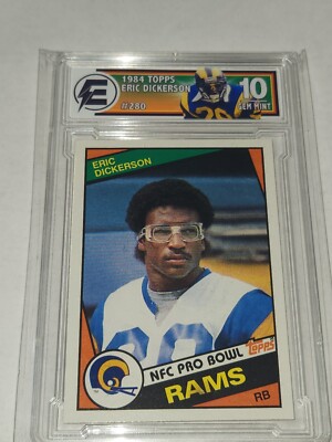 1984 TOPPS ERIC DICKERSON ROOKIE GEM MINT 10 | eBay