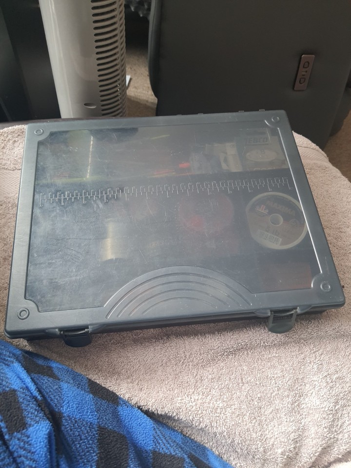 Fishing Tackle Joblot Hooks Line Box weights floats maxima middy | eBay UK