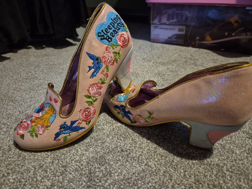 Irregular Choice Disney Sleeping Beauty Love Breaks All Spells Shoes ...
