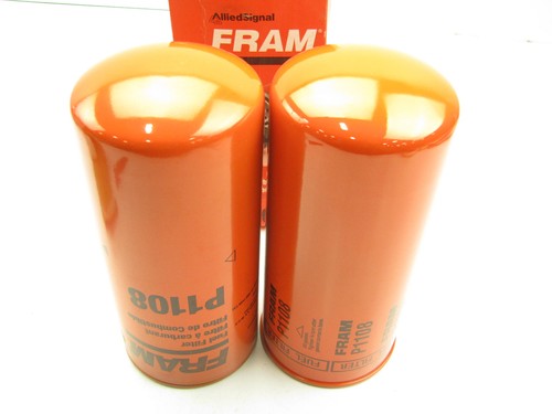 (2) Fram P1108 Fuel Filter Replaces 33336 F60046 LK82I FF986 FF5067 ...