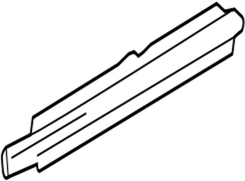 75730-30390 Toyota Moulding, rear door belt, rh 7573030390, New Genuine ...