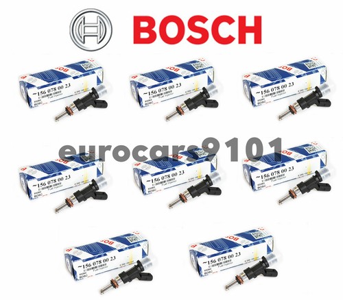 Set of 8 Mercedes C63 AMG OEM Bosch Fuel Injectors 0280158142 ...