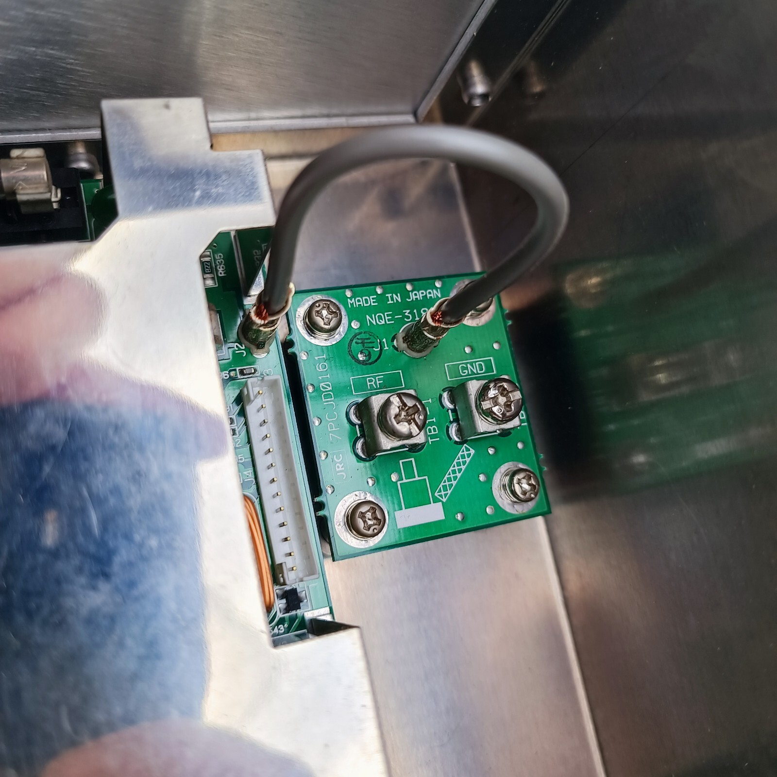 JRC JHS182 RF PCB NQE3182 Connection box NQE-3182 for JHS-182 AIS - for ...